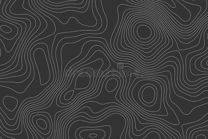 Topographic map texture stock illustration. Illustration of smooth ...
