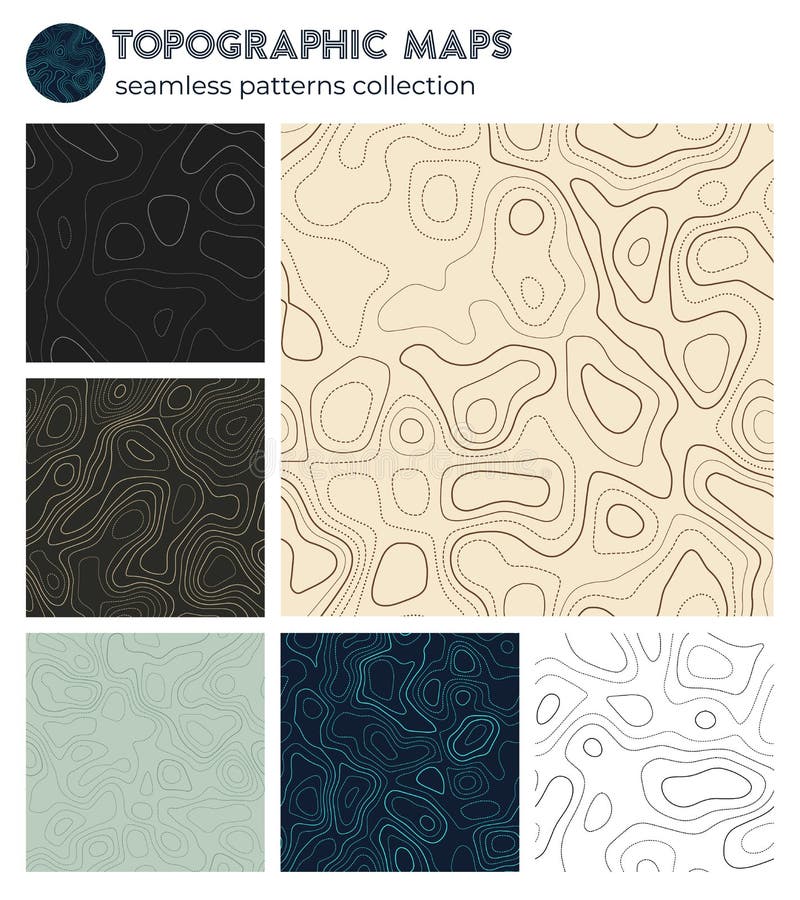 Topographic maps. stock vector. Illustration of background - 187060161