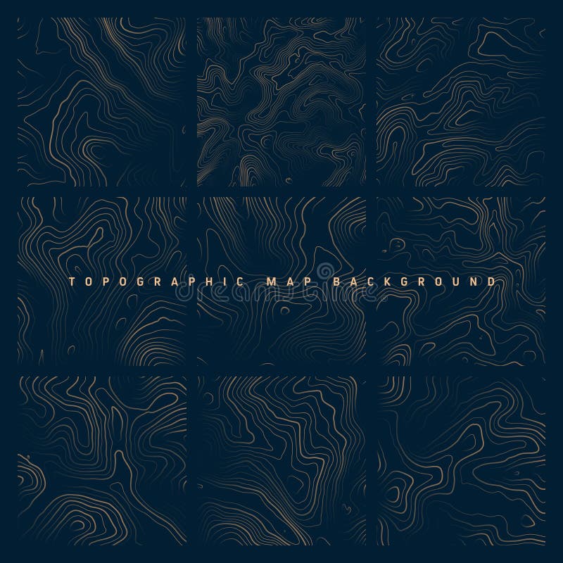 Colorful Topographic Maps Stock Illustrations – 52 Colorful Topographic ...