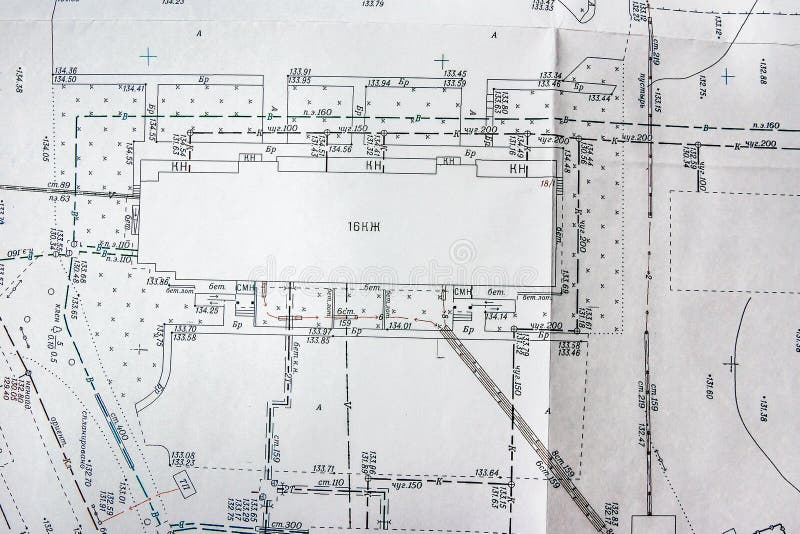 Topographic Plan of the Area, the Location of Buildings and ...