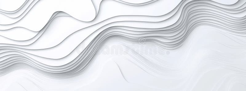 Topography Map Patterns. Topography Line Map. Black and White Wave ...