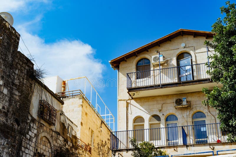 Tops of several buildings stock image. Image of travel - 117103115