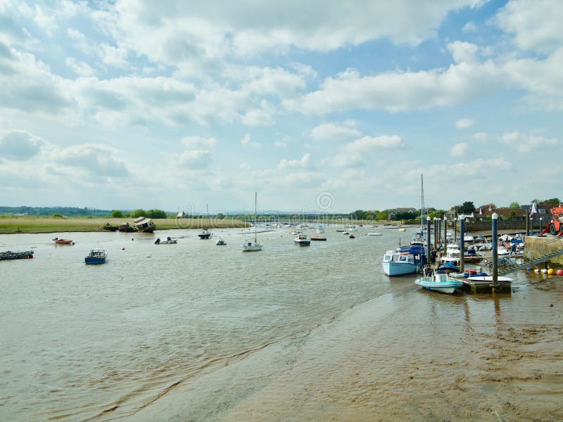 View of the River Exe editorial image. Image of shapes - 136777295