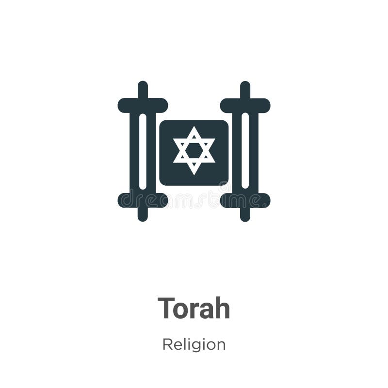 Torah Icon in Filled, Thin Line, Outline and Stroke Style. Vector ...