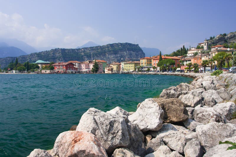 Torbole stock photo. Image of beautiful, torbole, vacation - 33924760