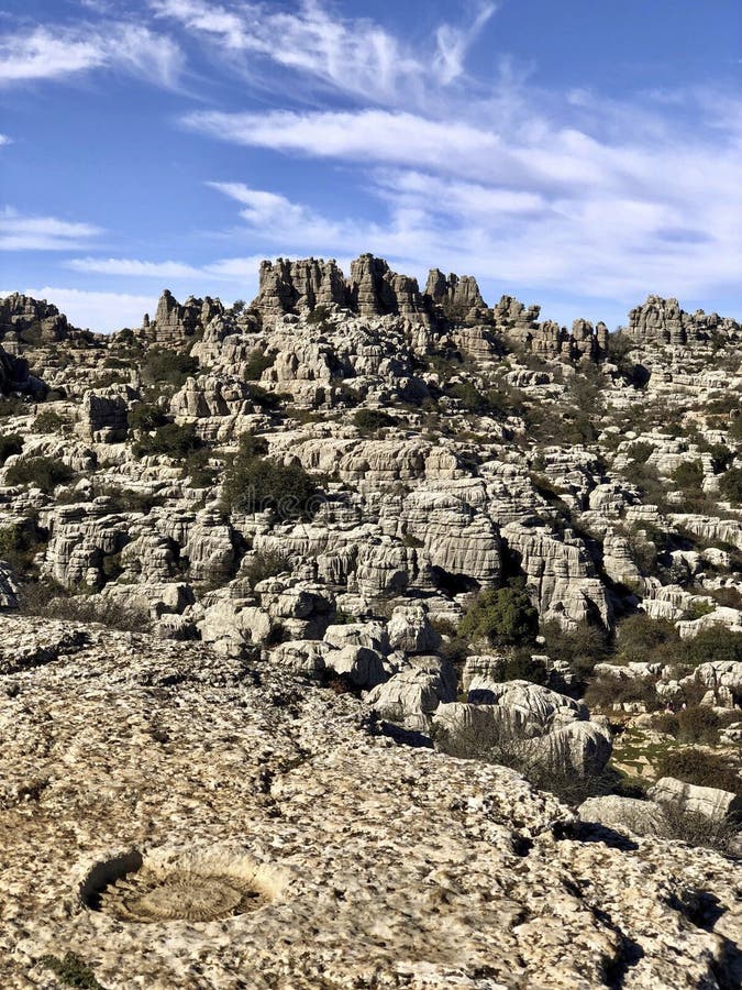 The Torca National Park in Summer Stock Photo - Image of rock, valley ...