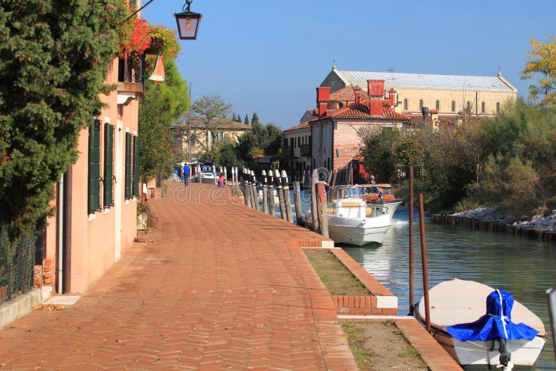 Torcello editorial image. Image of canal, torcello, venetian - 28350645