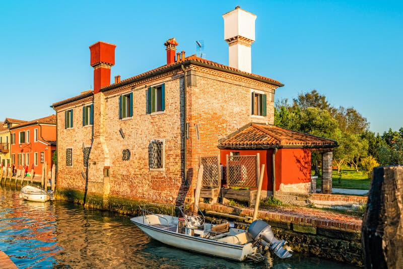 Torcello, an Island in the Venetian Lagoon Stock Image - Image of ...