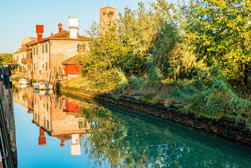 Torcello, an Island in the Venetian Lagoon Stock Image - Image of ...