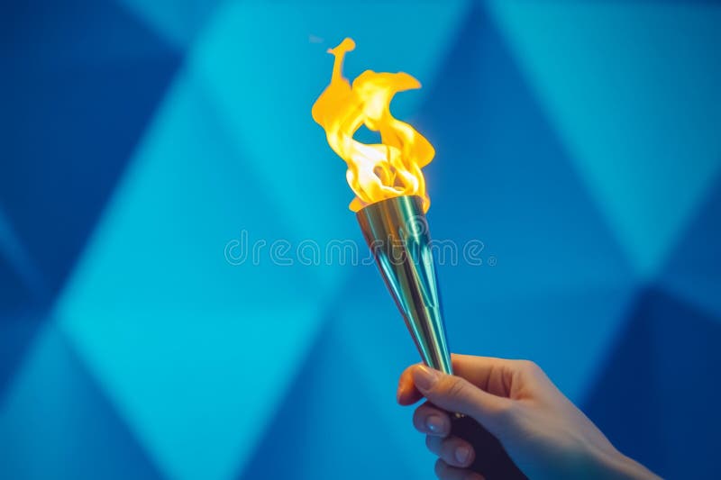Torch Ceremony stock photo. Image of event, pyre, culture - 378997666