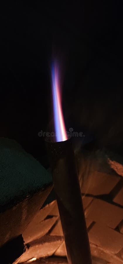 Torch of colour stock photo. Image of campfire, color - 261820836