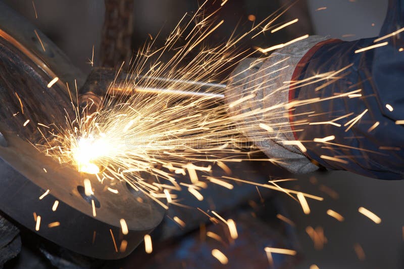 Torch fire stock photo. Image of metal, safety, industrial - 7913664