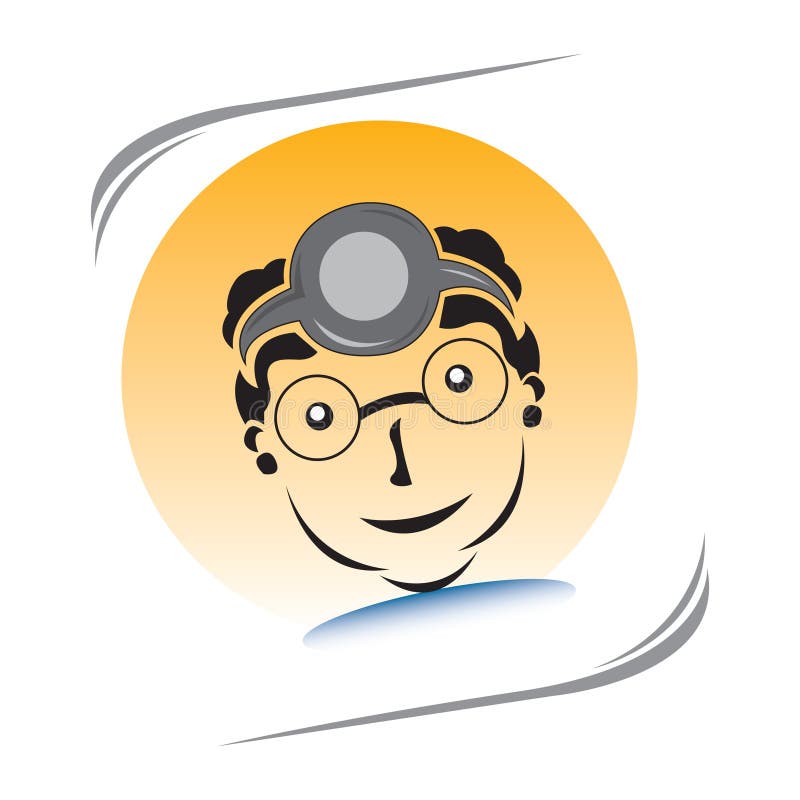 Torch on Head. Vector Illustration Decorative Design Stock Vector ...