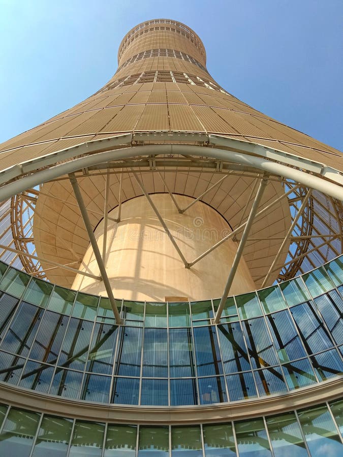 The Torch Hotel in Doha, Qatar Stock Photo - Image of symmetry ...