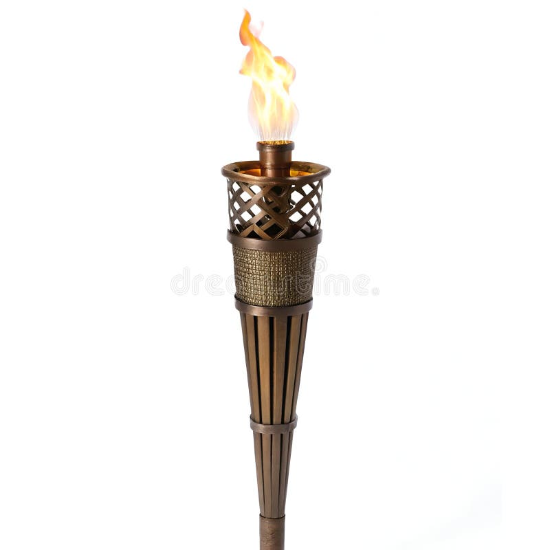 Torch stock illustration. Illustration of object, historical - 356598418