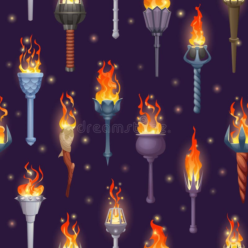 Torches Vector Stock Illustrations – 452 Torches Vector Stock ...