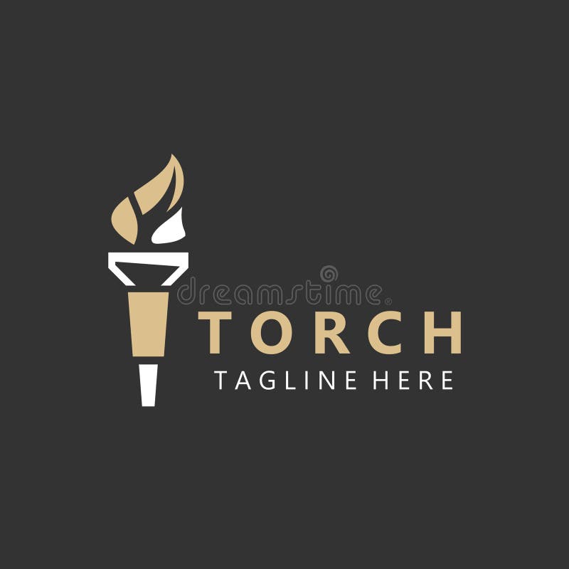 Torch Logo Graphic, Olympics Flame Modern Design Element Simple ...