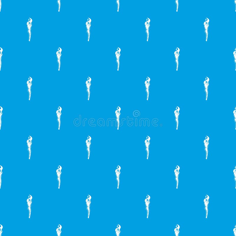 Torch Pattern Vector Seamless Blue Stock Vector - Illustration of heat ...
