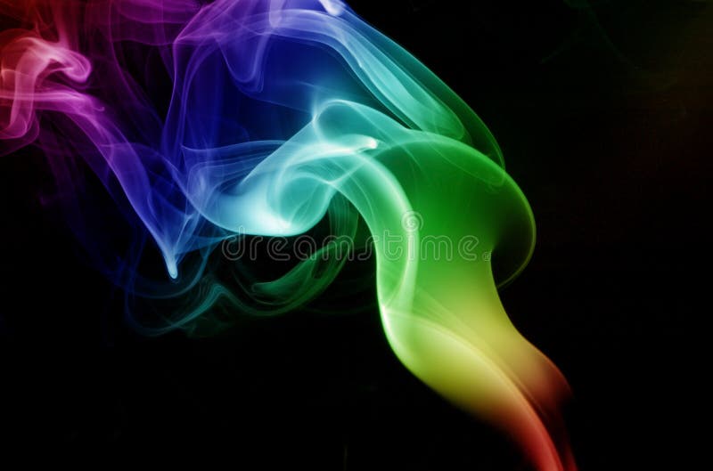 Torch Smoke stock photo. Image of rainbow, motion, form - 2142118