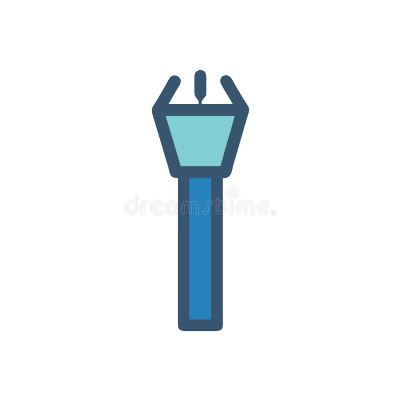 Torch Symbol for Roofing Applications Stock Illustration - Illustration ...