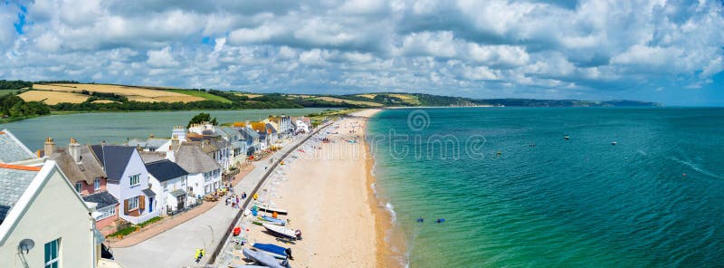 Torcross, Devon, Anglia, Wielka Brytania Fotografia Editorial - Obraz ...