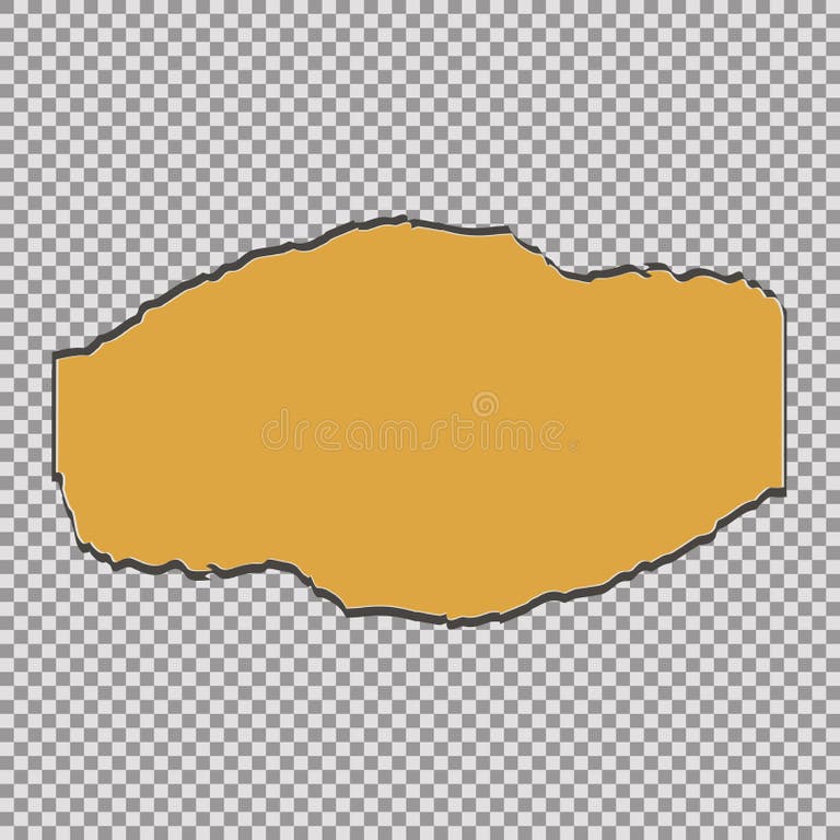 Tore Off a Piece of Colored Paper. Vector Paper Design Template Stock ...