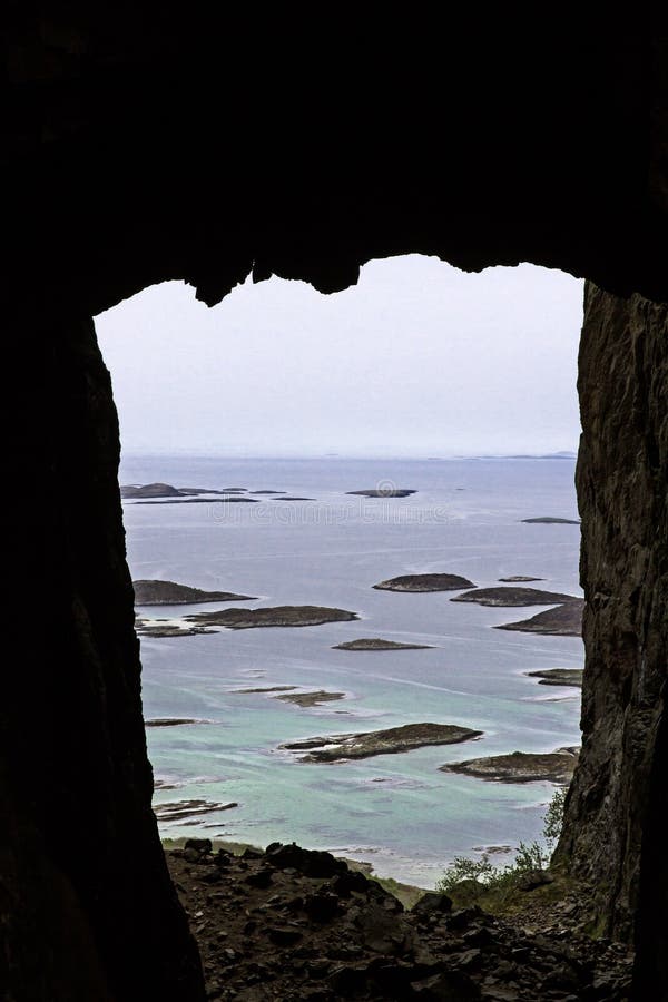 Torghatten stock image. Image of natural, center, bronnoysund - 43156369