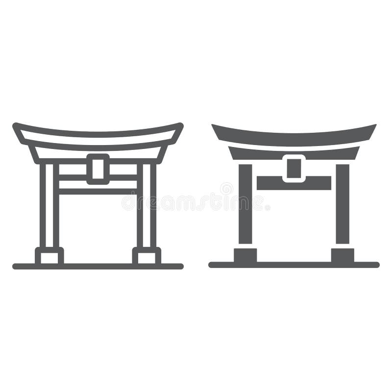 Japan Architecture Temples in Nagasaki, Miyazaki Stock Vector ...
