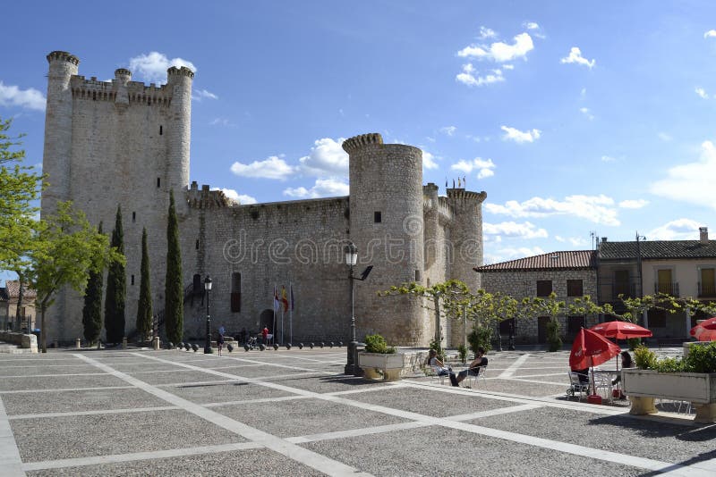 Torija castle, Spain editorial stock image. Image of middle - 45615399