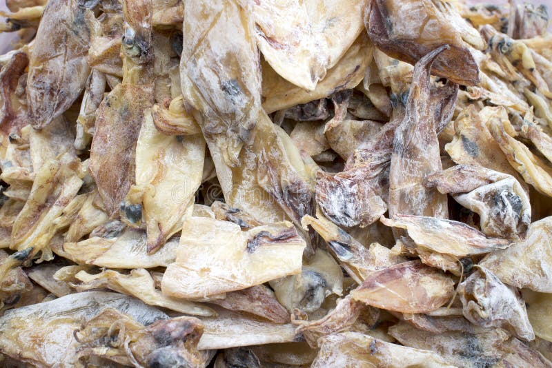 Torkad fisk fotografering för bildbyråer. Bild av marknad - 71391755