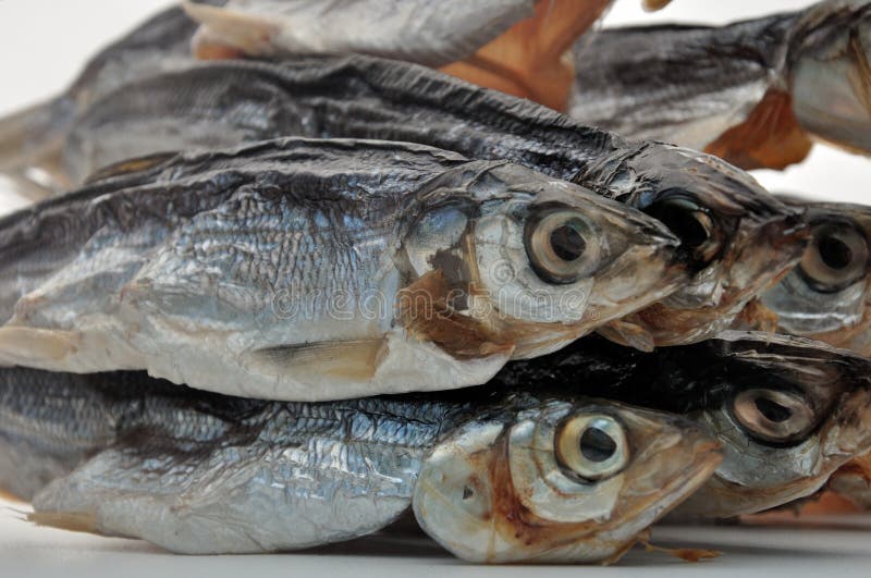 Torkad lutfisk, fotografering för bildbyråer. Bild av traditionellt ...