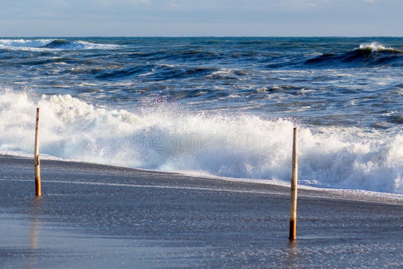 Tormenta, Costa En El Mar Negro Imagen de archivo - Imagen de azul ...