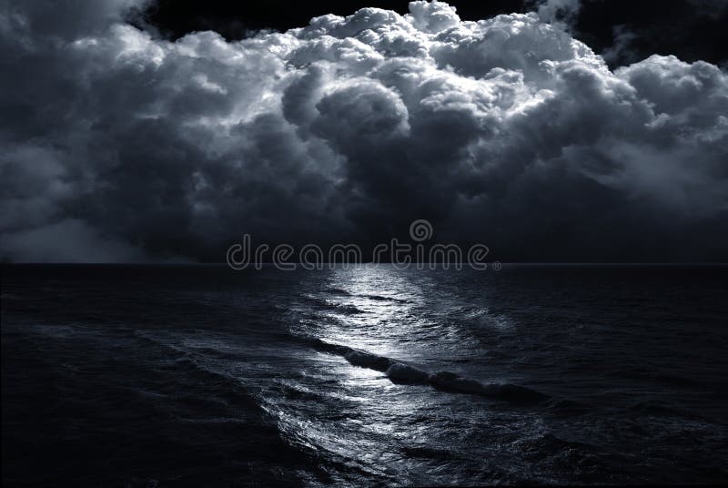 Tormenta en el mar imagen de archivo. Imagen de tormenta - 12803763