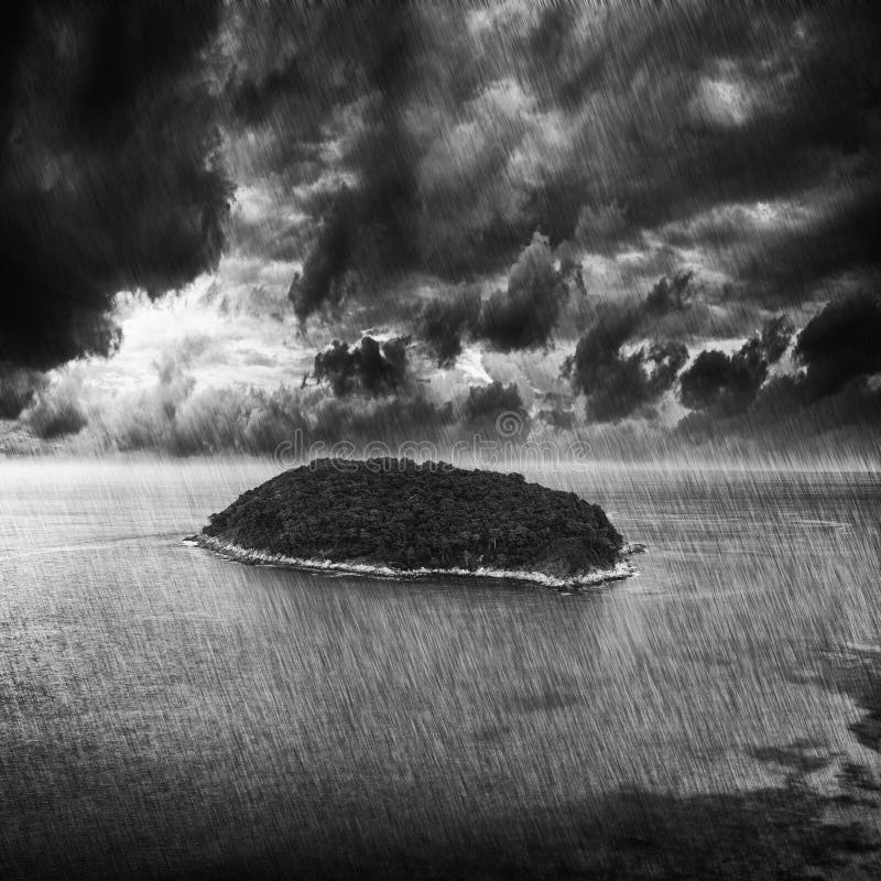 Tormenta Tropical De La Isla Imagen de archivo - Imagen de malo ...