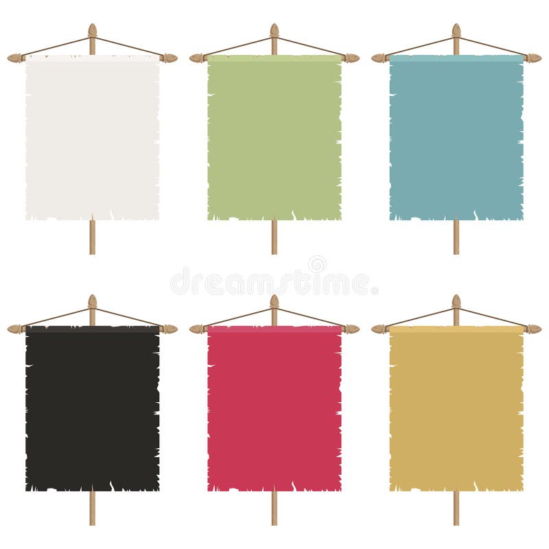 Torn banners stock vector. Illustration of design, booking - 4098572