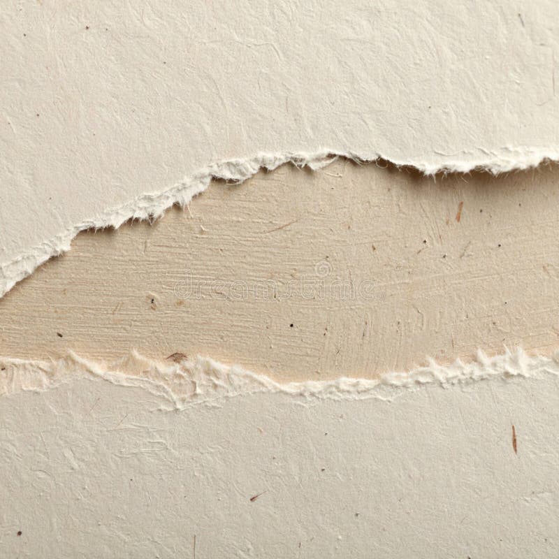 Torn Beige Paper Texture with Brown Inclusions Stock Illustration - Illustration of background ...