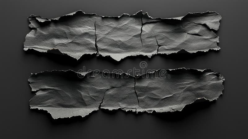 Torn Black Paper Texture Grunge Background Abstract Ripped Edges Dark ...