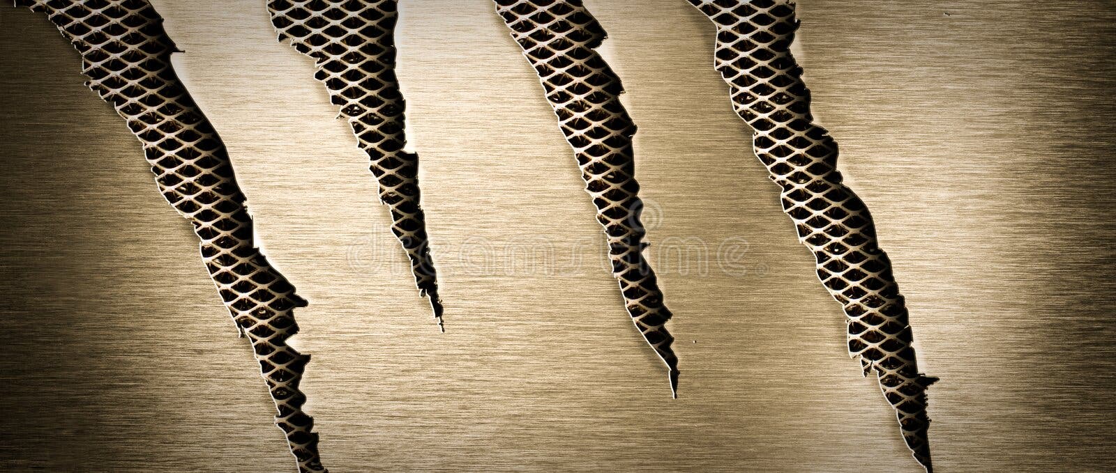 Torn metal texture. stock illustration. Illustration of highlight ...