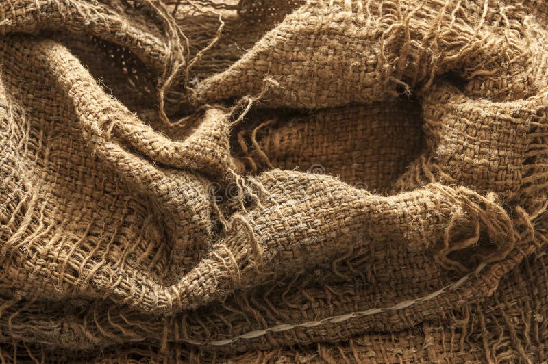 Torn burlap decayed stock photo. Image of canvas, detail - 35370544