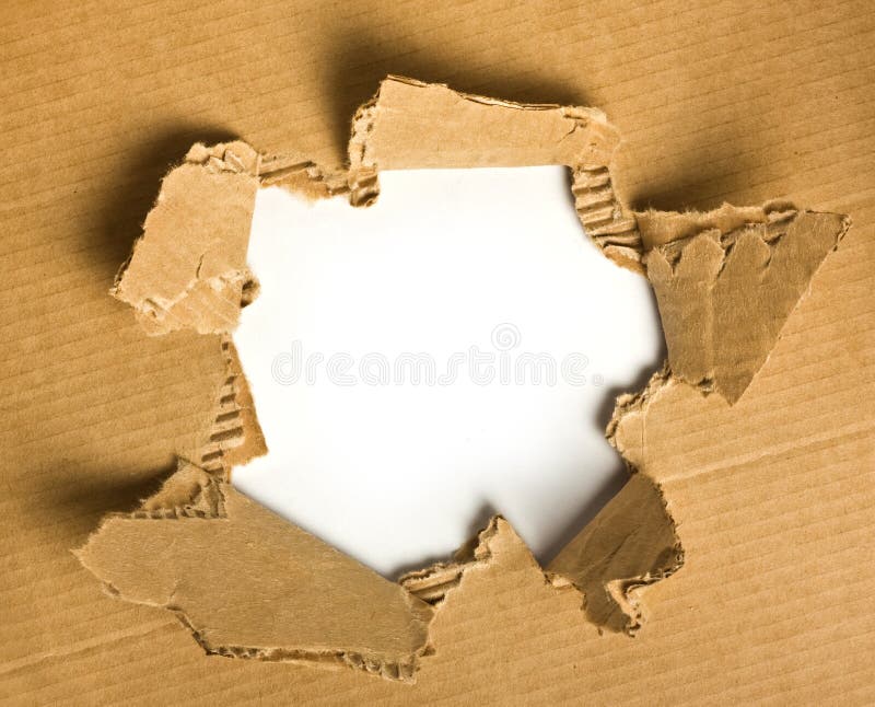 Cardboard Pieces stock photo. Image of detail, fuzzy - 12166468