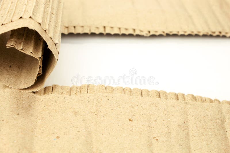Torn Cardboard Sheet with Place for Text Stock Photo - Image of brown ...