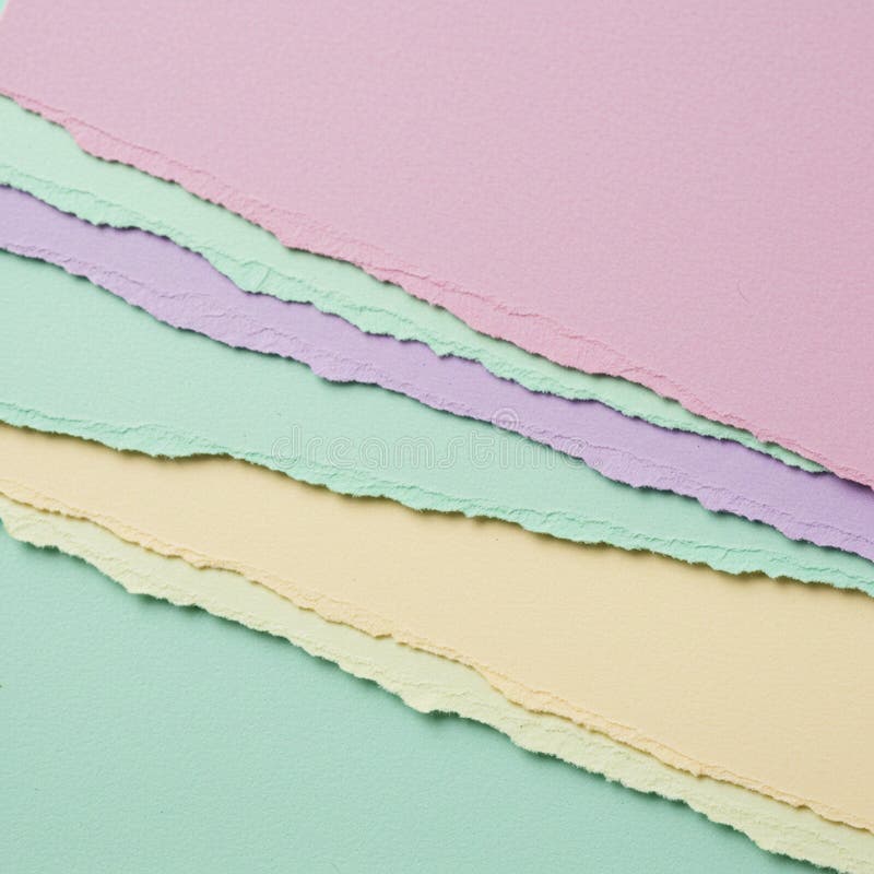Torn Colored Paper Sheets Stock Illustrations – 201 Torn Colored Paper ...