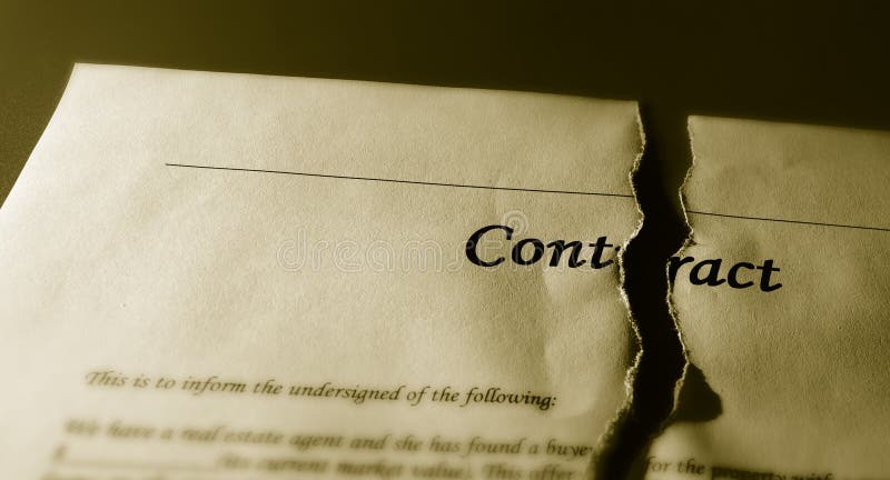 Torn contract stock photo. Image of tear, negotiate, legal - 40999842