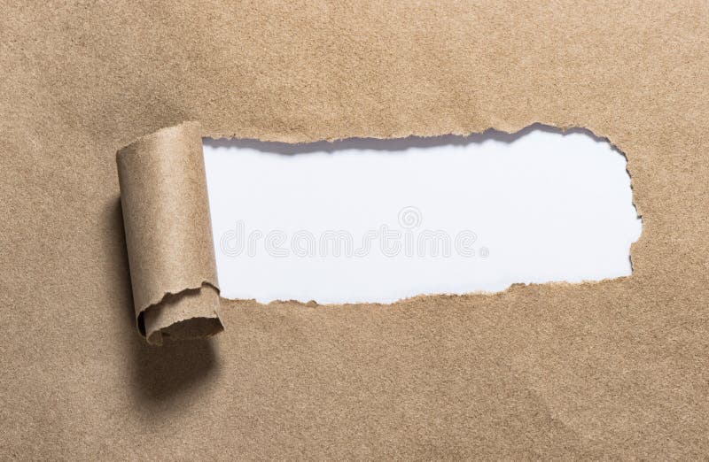 Ripped Cardboard stock photo. Image of cardboard, objects - 29376636
