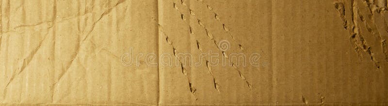 Torn, Damaged Cardboard or Cardboard Boxes, Leaving Claw Marks. Stock ...