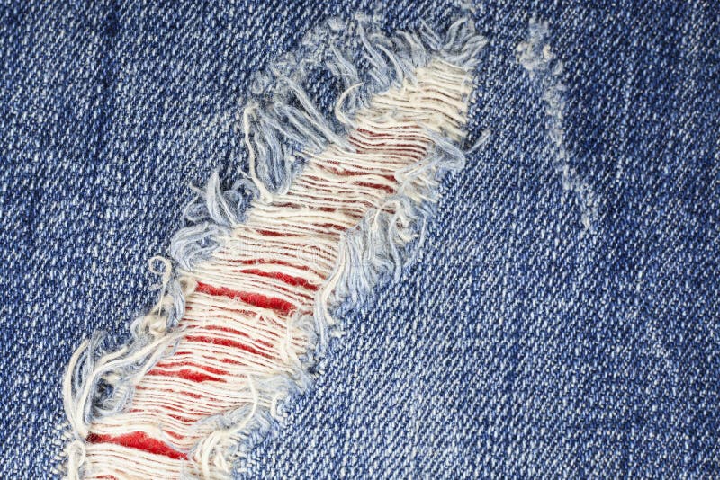 Torn denim jeans texture stock image. Image of blank - 230899675