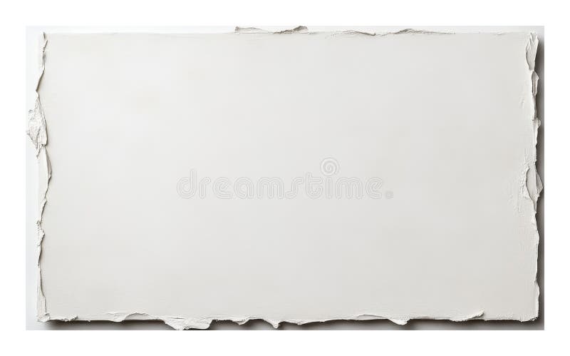 Torn Edge Handmade Paper, Border and Texture Design Concept Stock ...