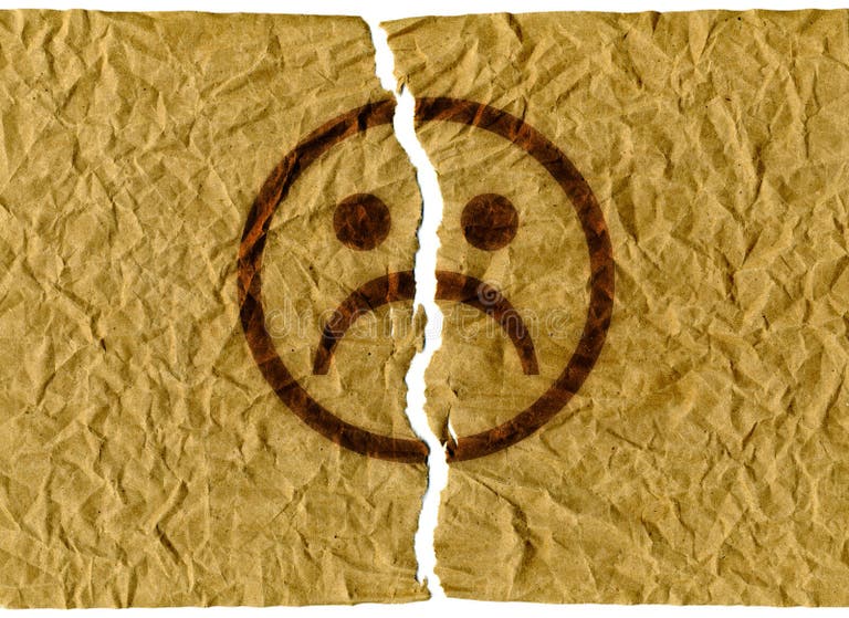 Torn face stock illustration. Illustration of conceptual - 6697320