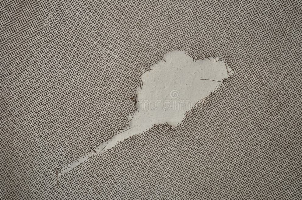 Torn Fine Wire Netting Texture Stock Photo - Image of fine, divided ...