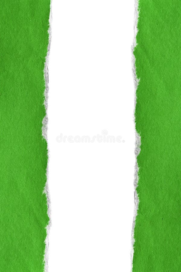 Torn green paper stock image. Image of abstract, frame - 84274061